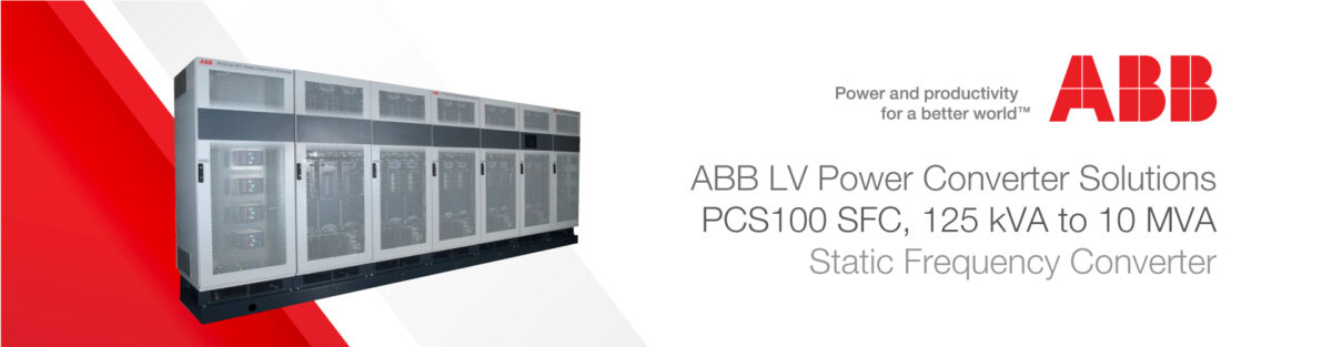 Static Frequency Converter PCS100 SFC (125 kVA to 10 MVA) - powermatic