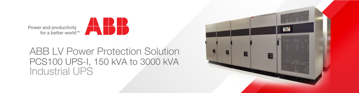 PCS100 UPS-I 150kVA to 3000 kVA - powermatic
